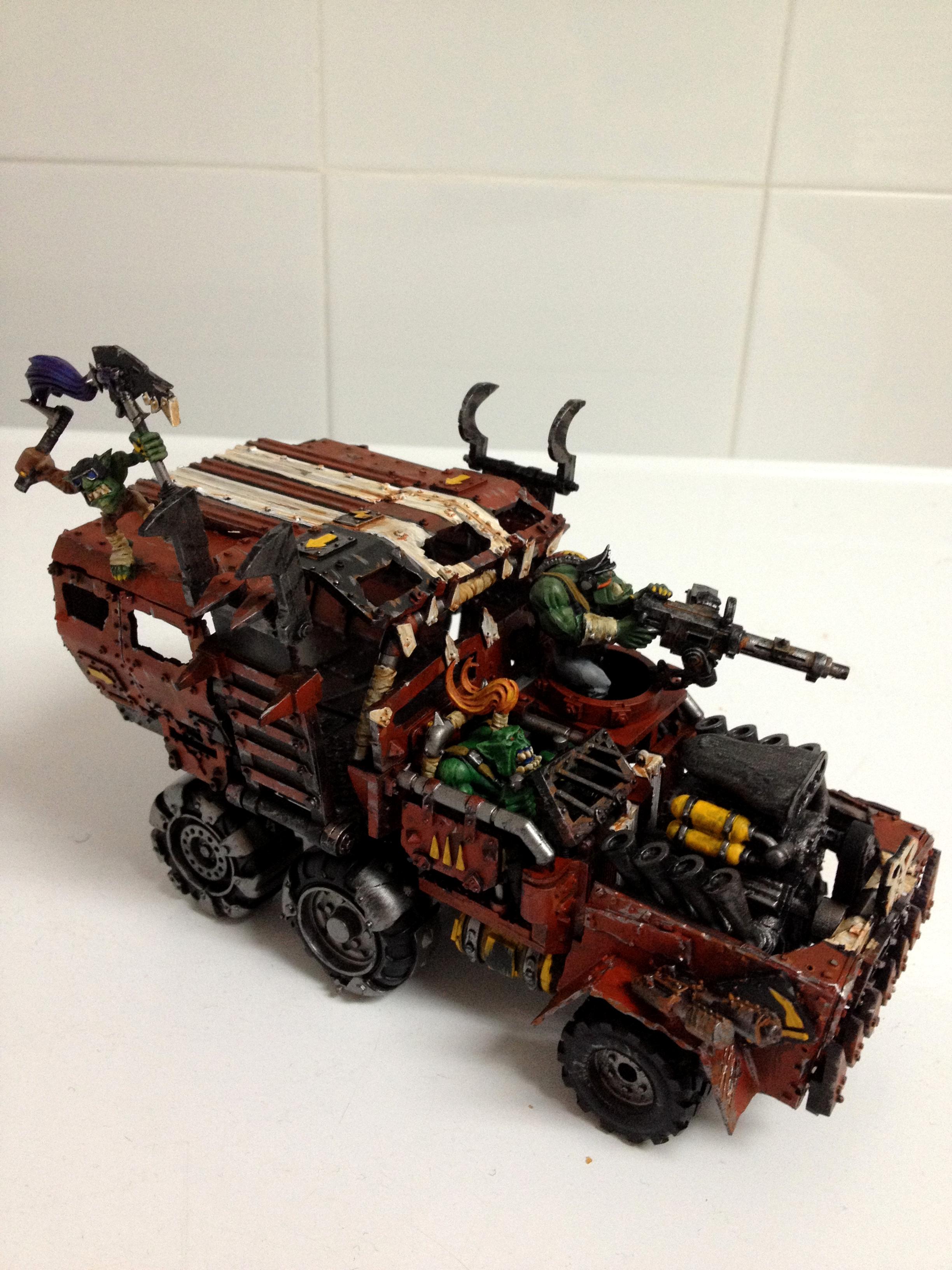 Conversion, Ork Trukk, Orks, Trukk, Warhammer 40,000 - Gallery - DakkaDakka